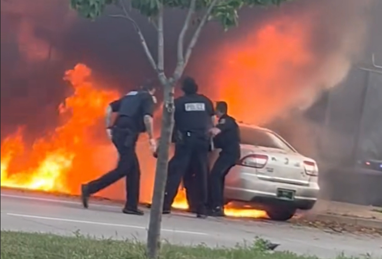 KrudPlug Mobile - Teen driver killed in fiery crash after police chase ...